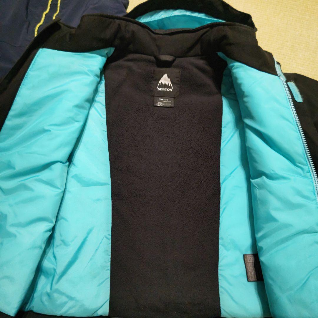 BURTON 子ども用スノーボードウェア　セット　BURTON　110 120