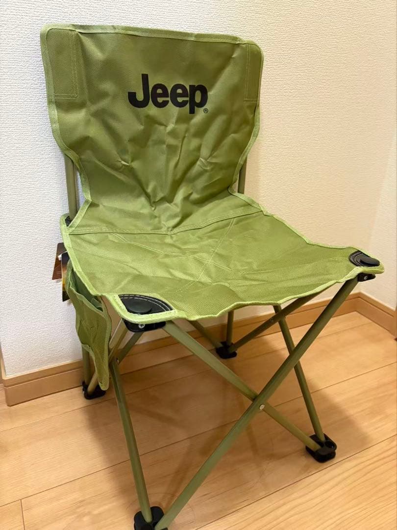 Jeep キャンプ用テーブル＆チェア2脚セット 収納袋付き　新品