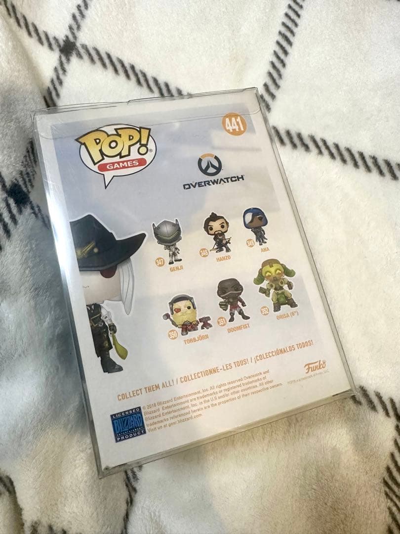 稀少Overwatch Ashe Funko Pop クラシックスキン