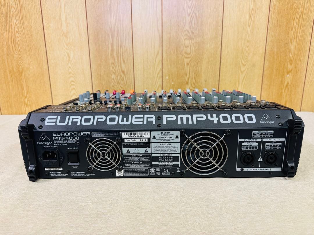 BEHRINGER PMP4000 パワードミキサー ベリンガー