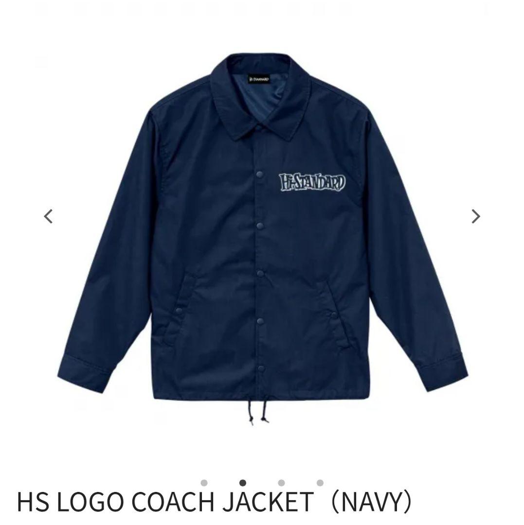 XXL HS LOGO COACH JACKET (NAVY)　コーチジャケット
