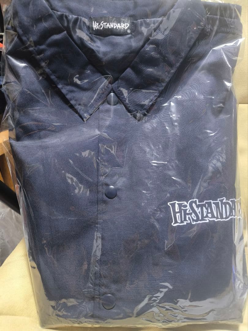 XXL HS LOGO COACH JACKET (NAVY)　コーチジャケット