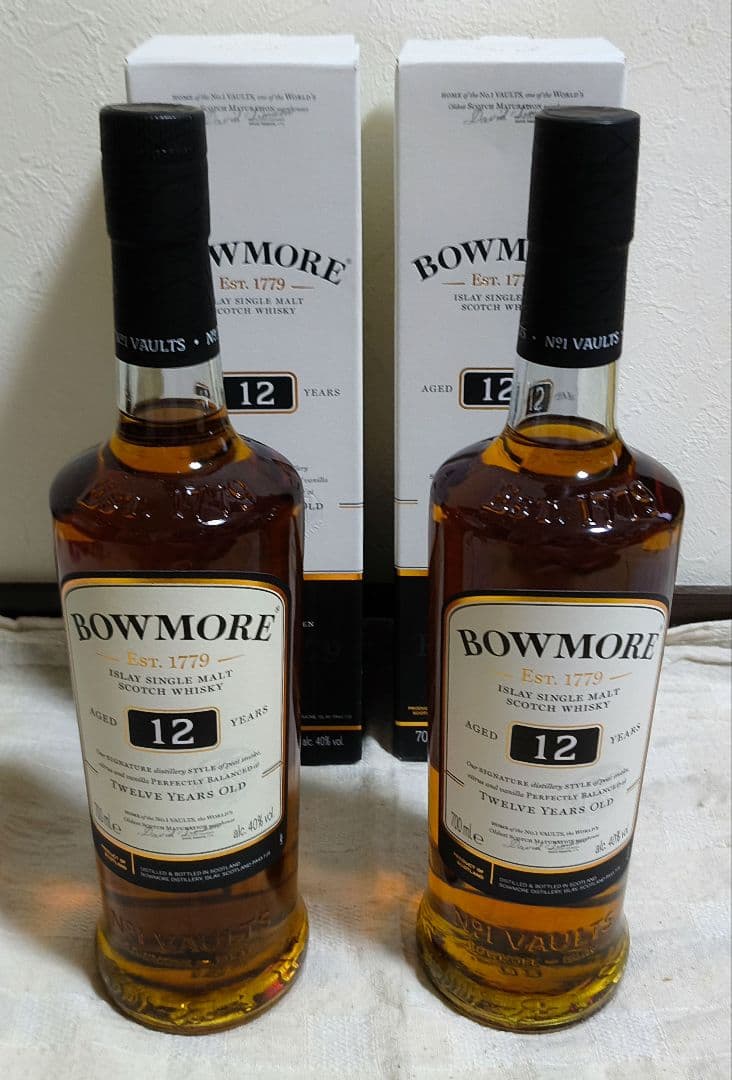 BOWMORE　ボウモア12年 700ml 未開封品　サントリー　2本
