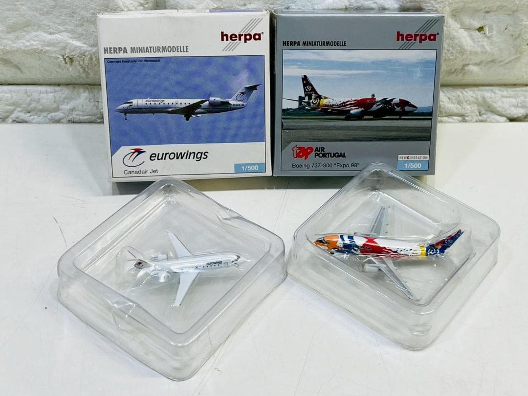 214Z herpa 航空機モデル 10個セット 飛行機模型 まとめ売り