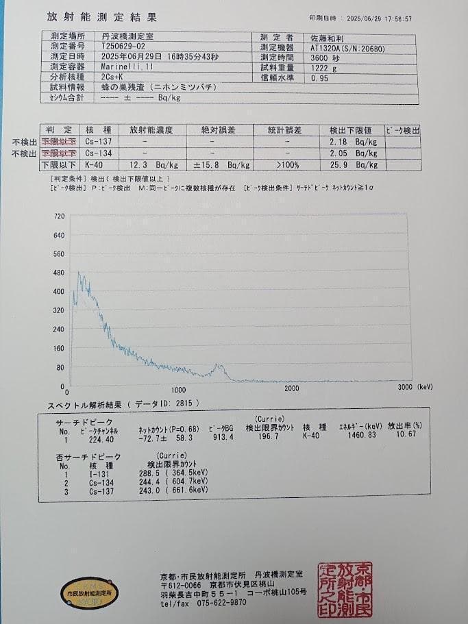 二ホンミツバチ「盛り上げ巣ハチミツ」　＋「ファースト・ドロップ」計２本セット