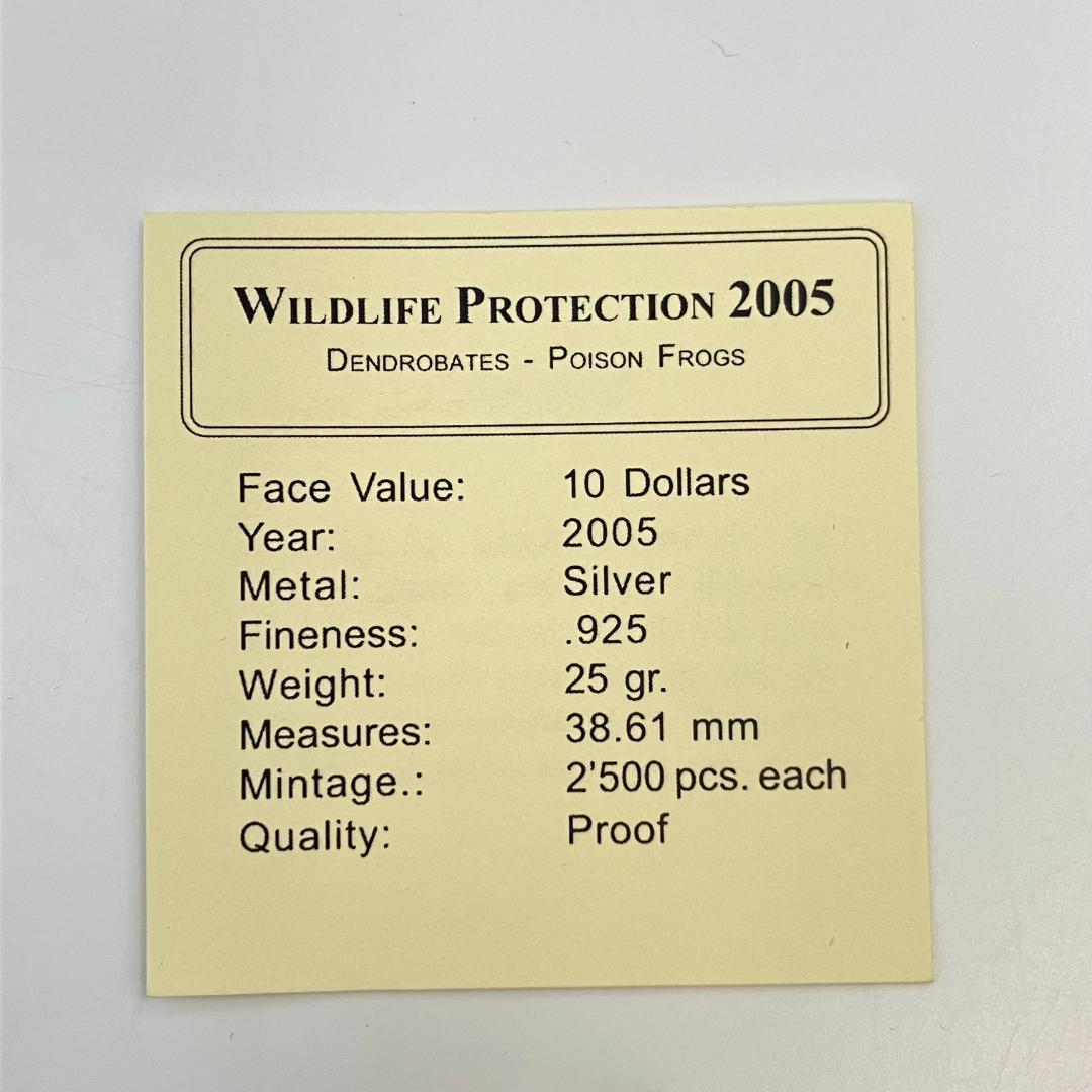 WILDLIFE PROTECTIONシリーズ マダラヤドクガエルカラー