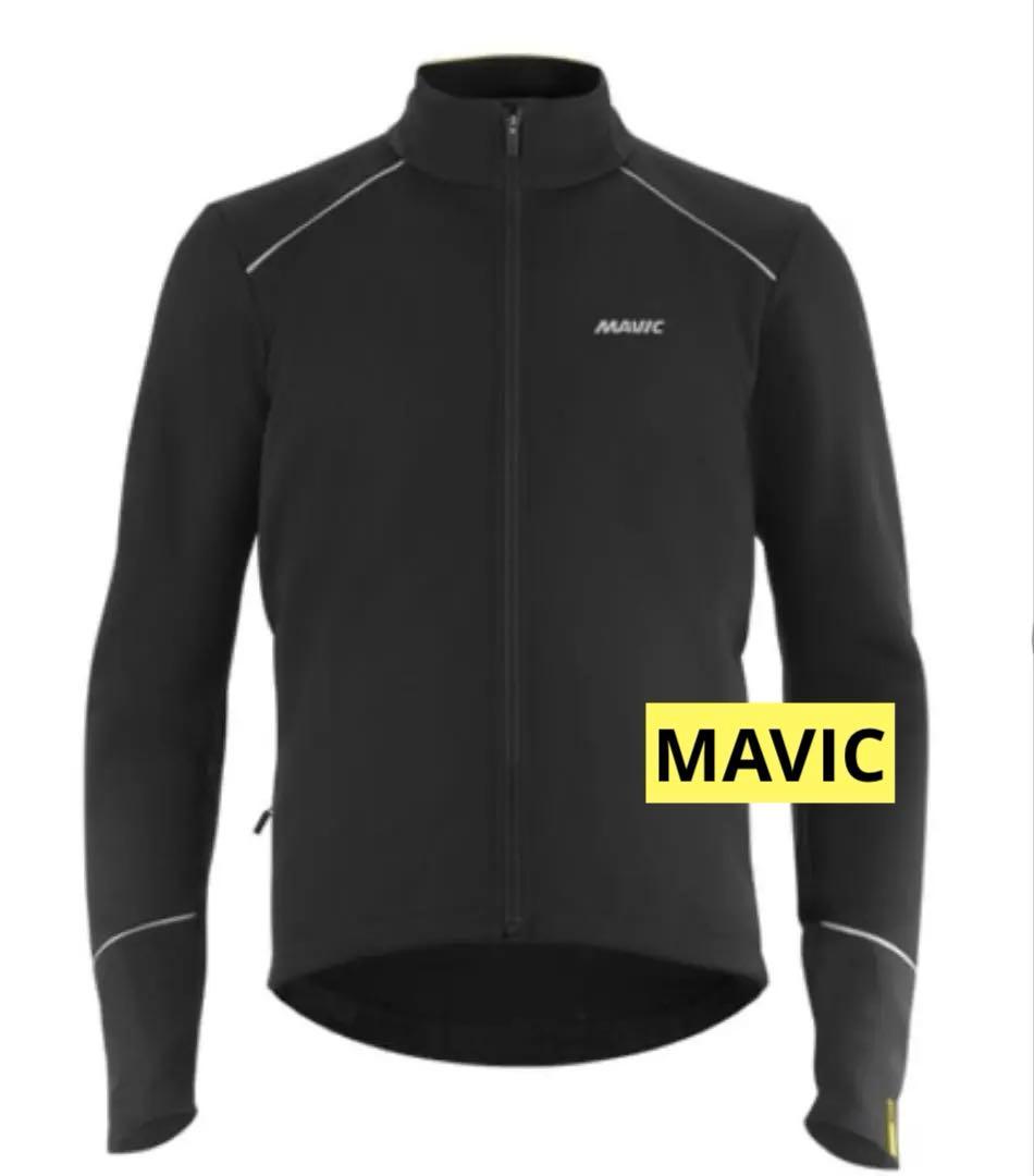 【新品タグ付き】MAVIC ノルデット サイクルジャケット L 裏起毛 ブラック