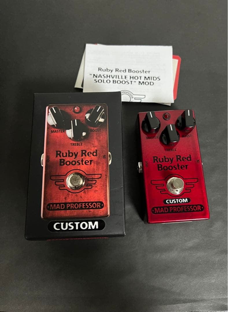 ギター MAD PROFESSOR Ruby Red Booster