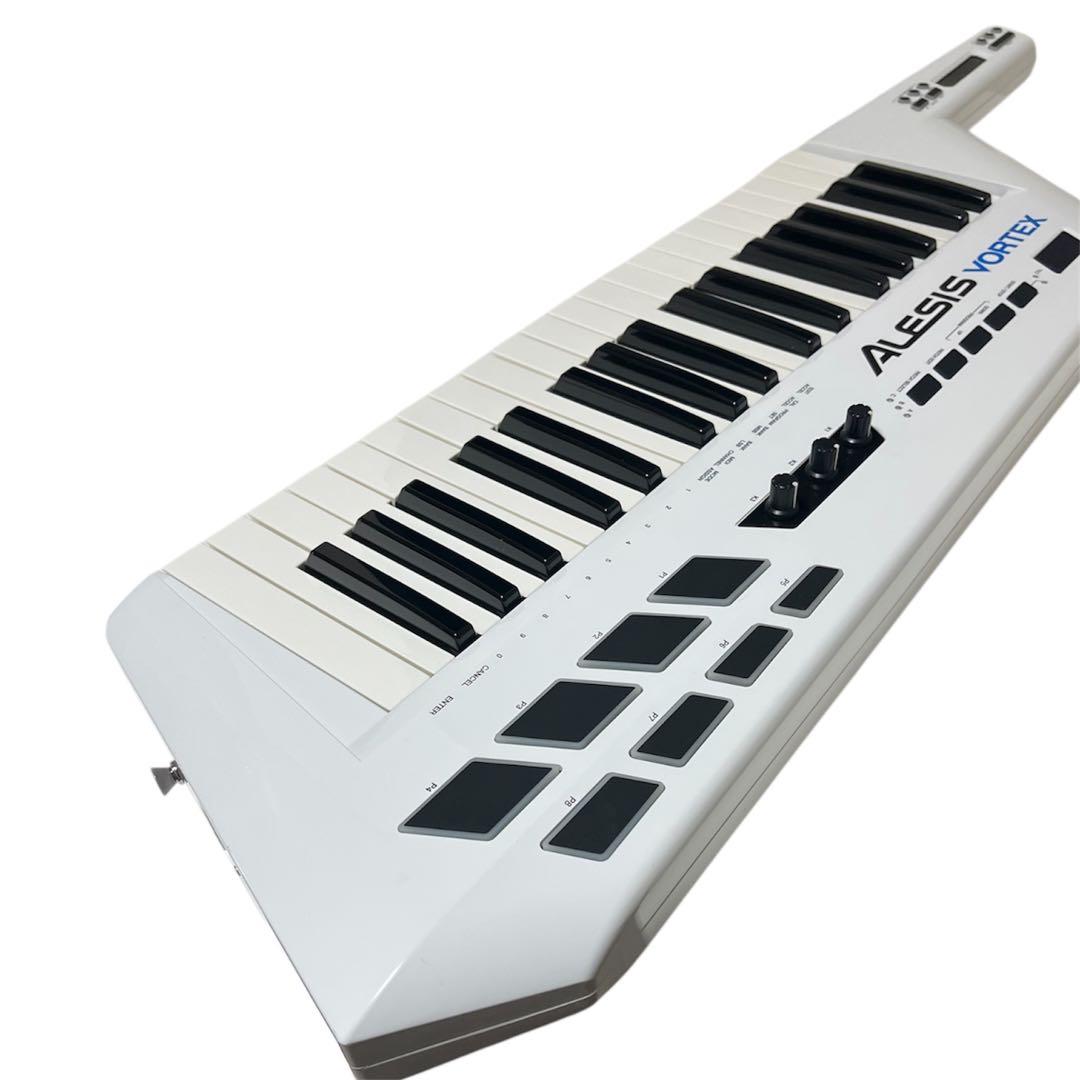 美品 完動 ショルダーキーボードAlesis Vortex ホワイト