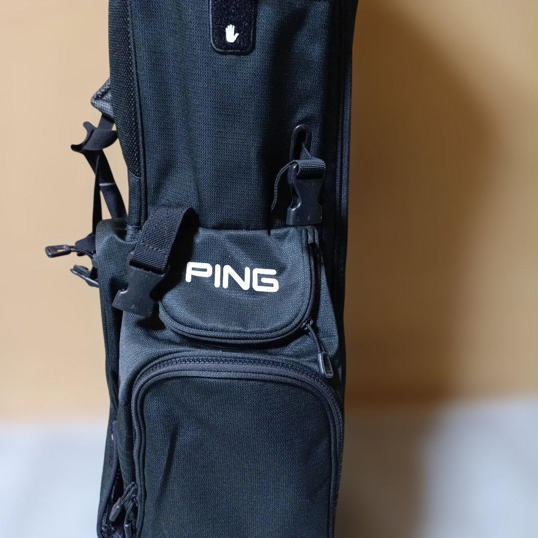 PING 4 SERIES スタンドバッグ ブラック