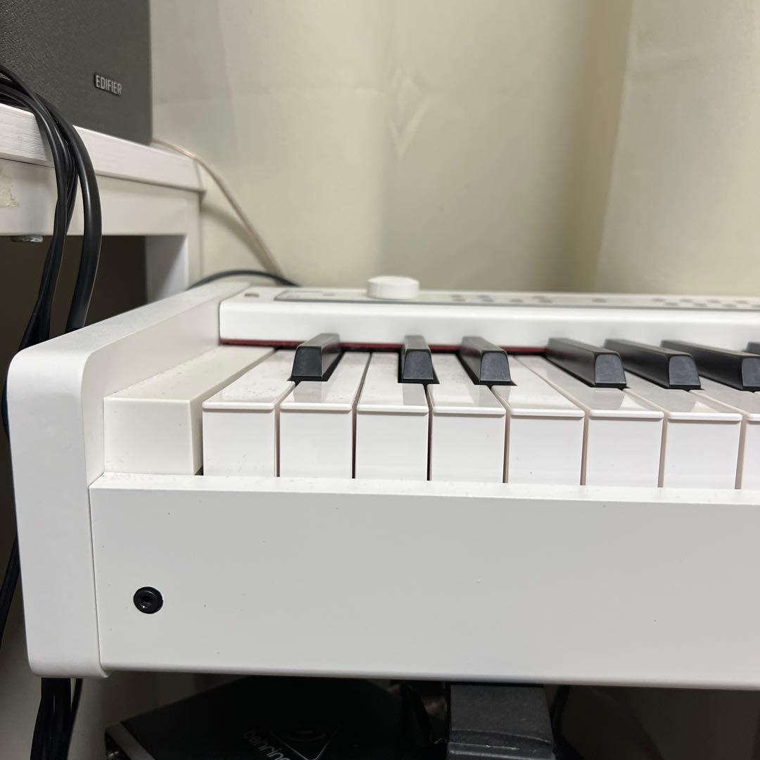 【難あり】KORG 電子ピアノ D1 白 ケース付き コルグ