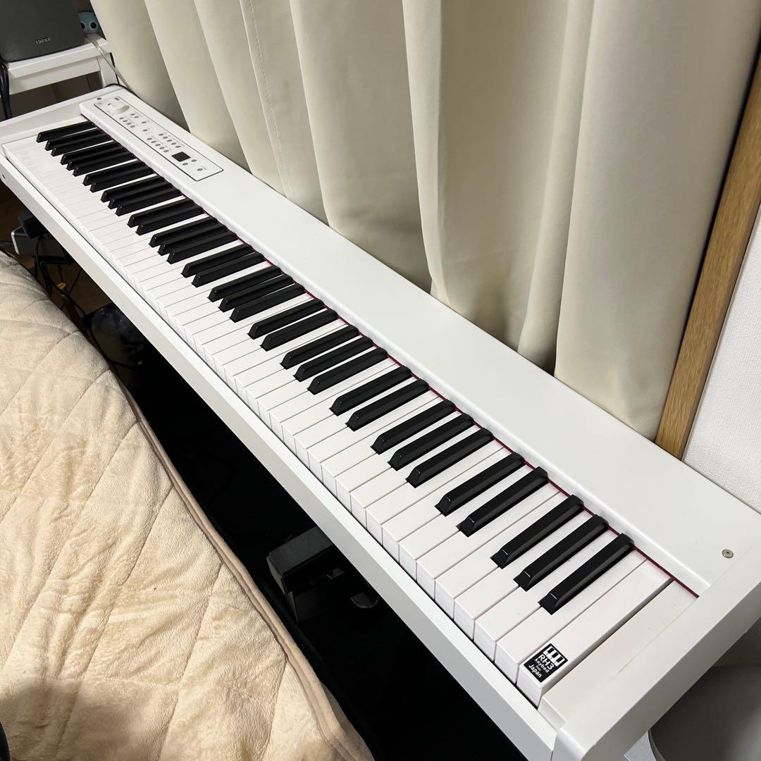【難あり】KORG 電子ピアノ D1 白 ケース付き コルグ