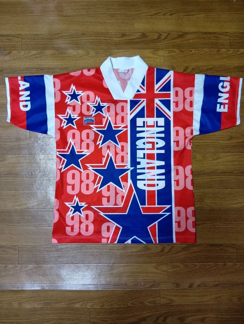 faspen Vintage　ENGLAND　サッカー　ユニフォーム