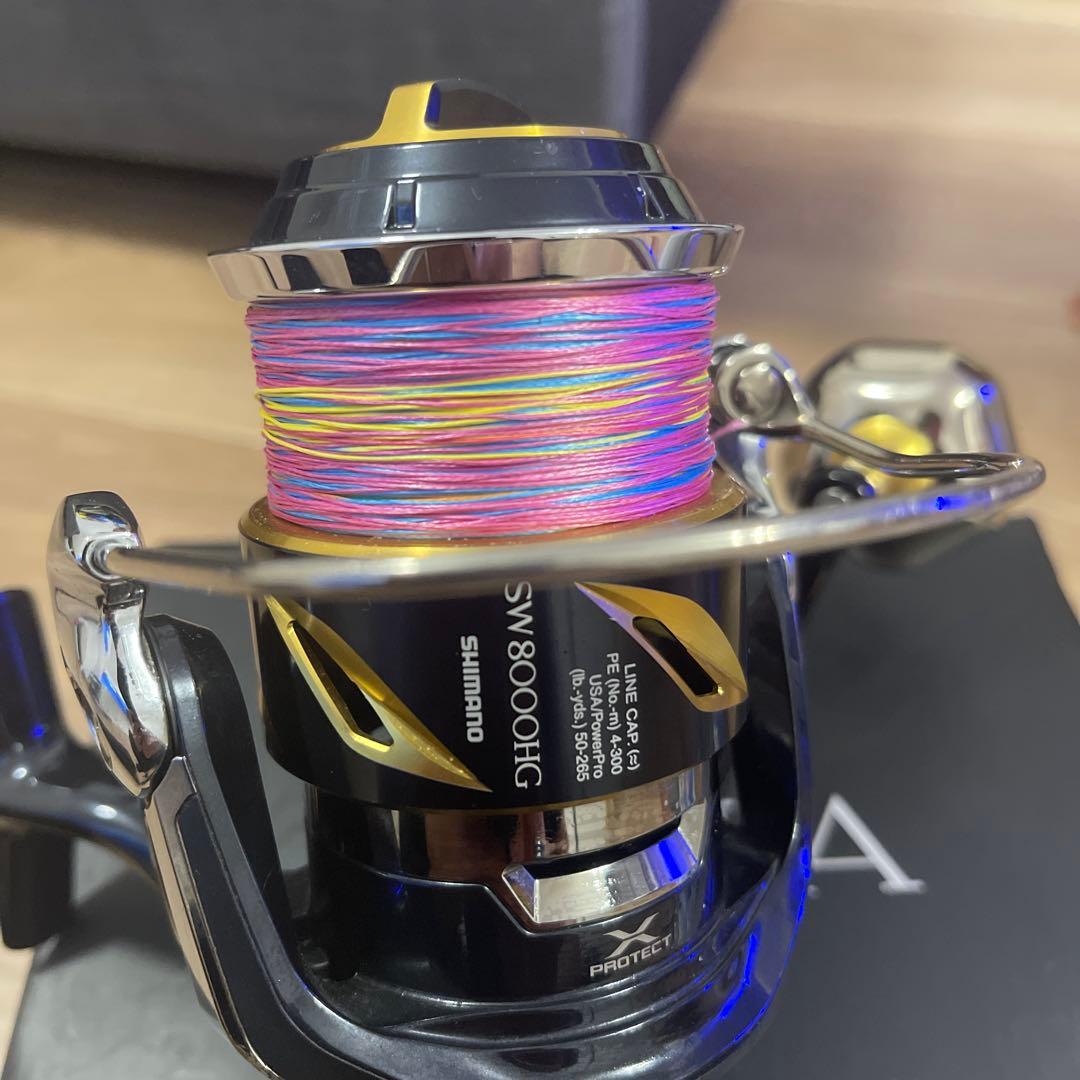 SHIMANO 19ステラSW8000HG リール ブラック/ゴールド