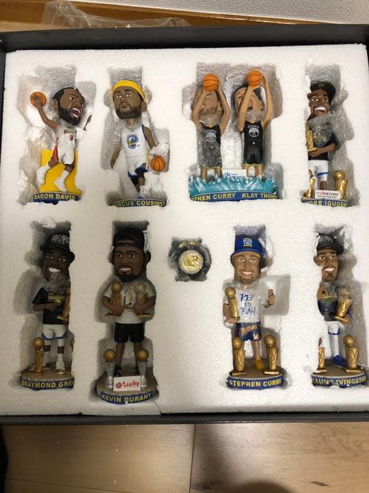 2017-2018 Golden State Warriors ボブルヘッド