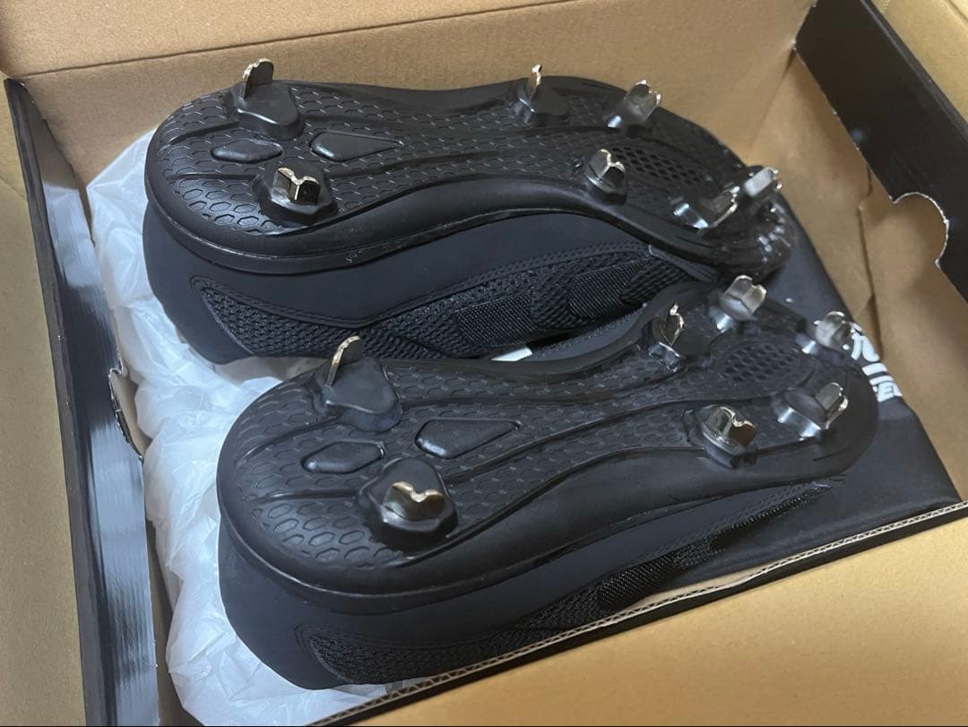 久保田スラッガー スパイク 希少なマジックテープ 26.5㎝