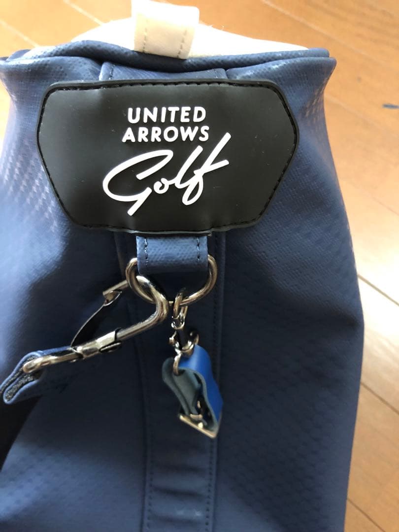 UNITED ARROWS Golf ネイビーゴルフバッグ