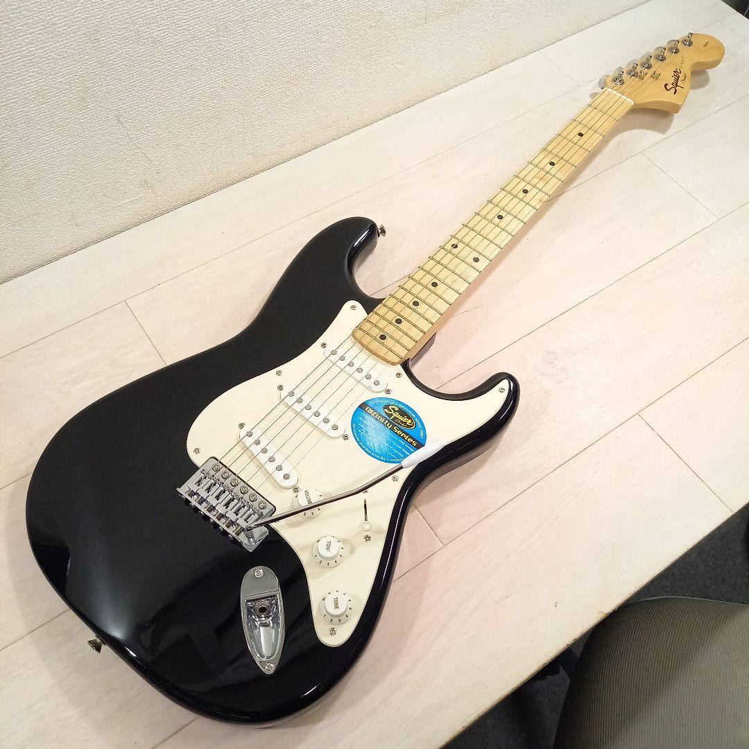 程度良好◎SQUIER by FENDER ストラトキャスター ブラック 黒