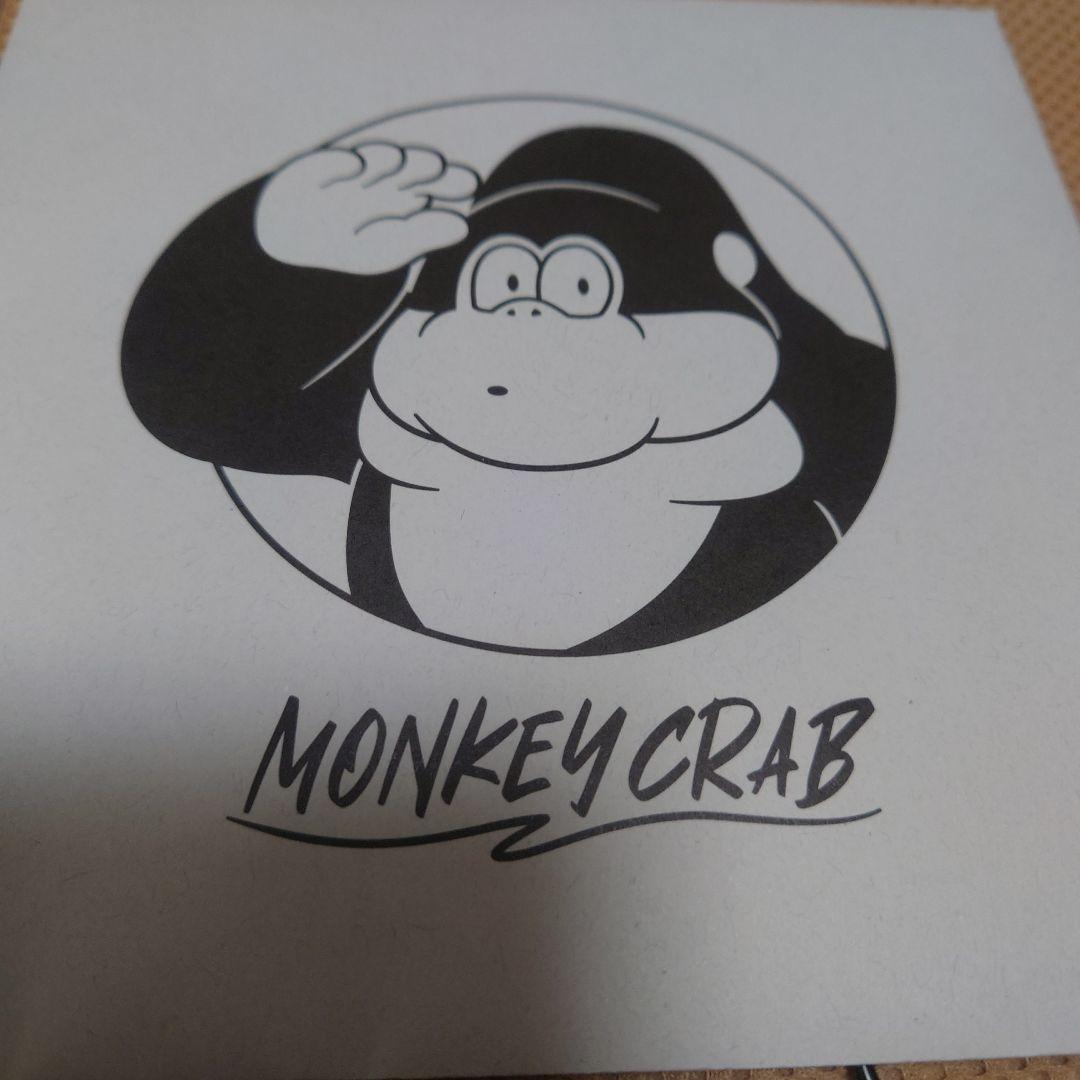 MONKEY CRAB キーホルダー ステッカー 4点セット