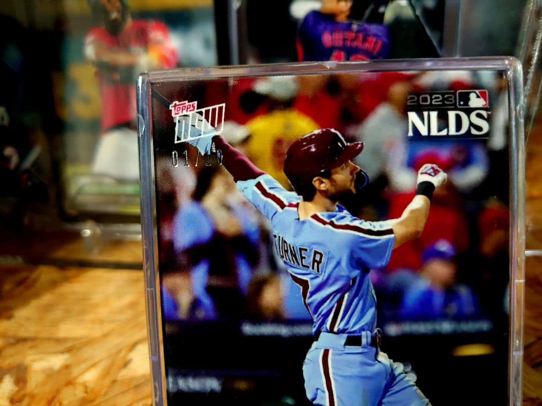 【レッドパラレル】トレイ・ターナー topps now ファーストナンバー HR