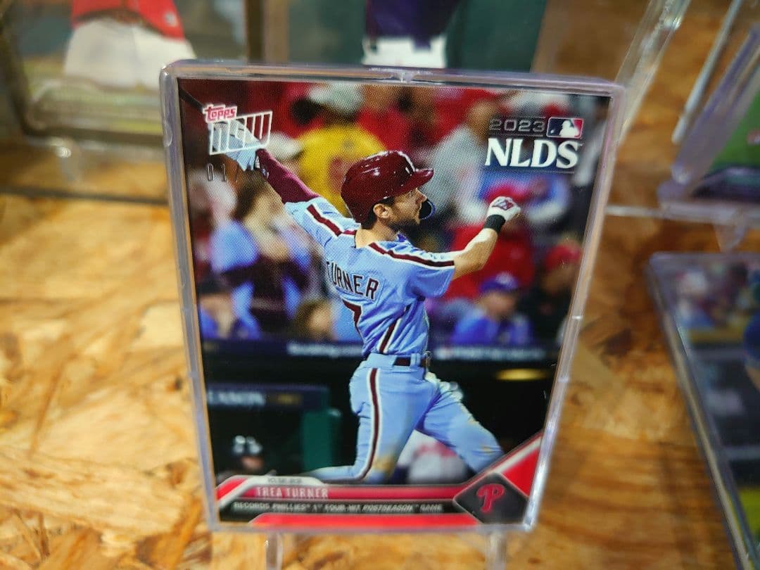 【レッドパラレル】トレイ・ターナー topps now ファーストナンバー HR