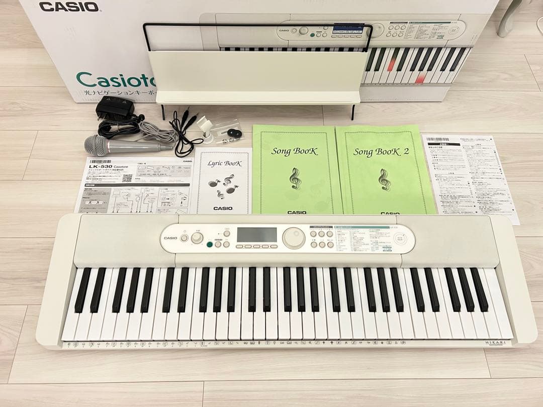 中古　CASIO LK-530 光ナビゲーション23年製