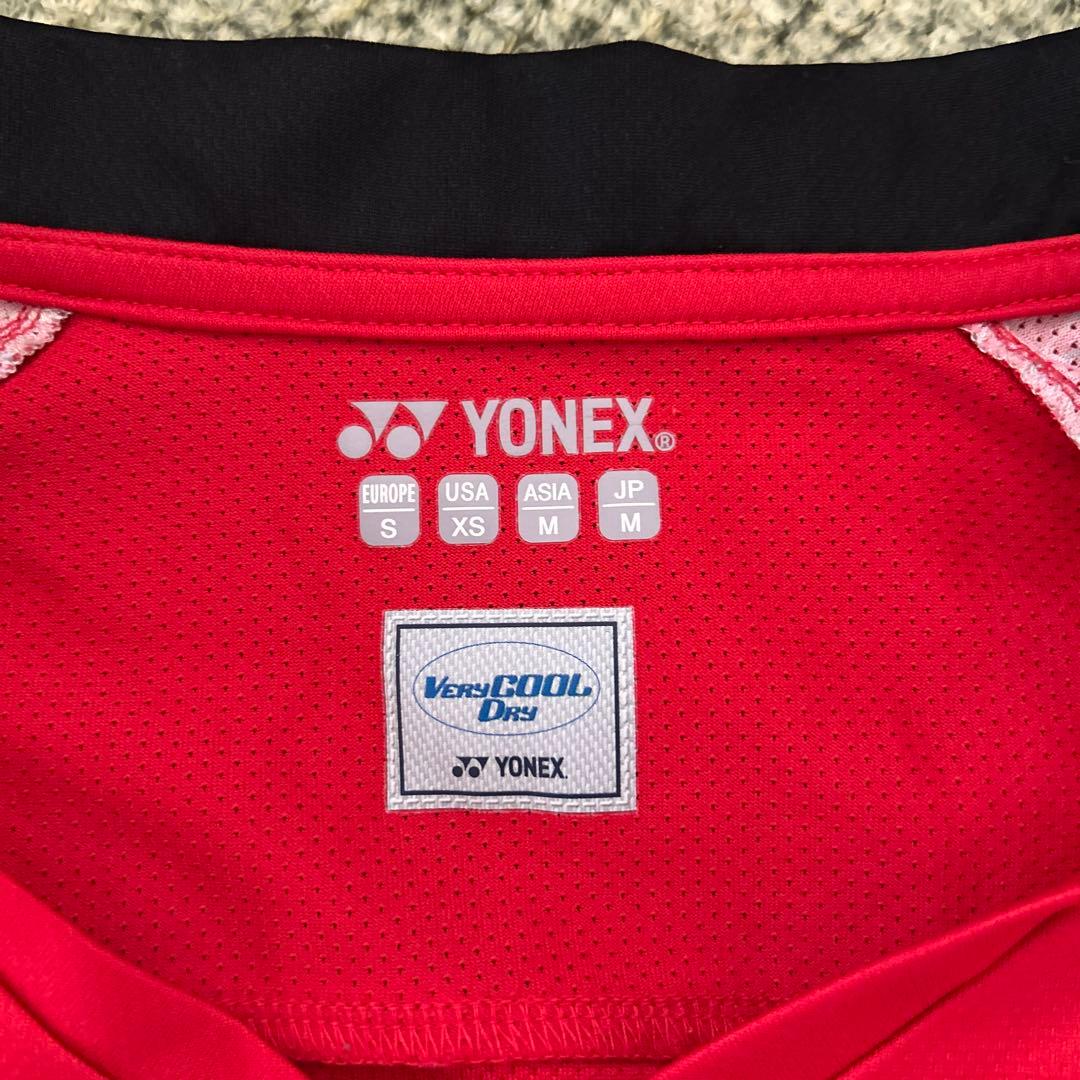 YONEX 半袖シャツ　代表モデル　レディース