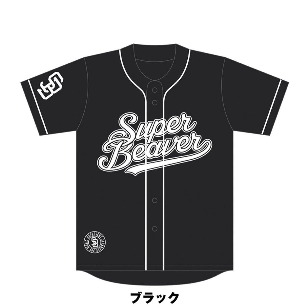 SUPER BEAVER ベースボールシャツ ブラック Mサイズ