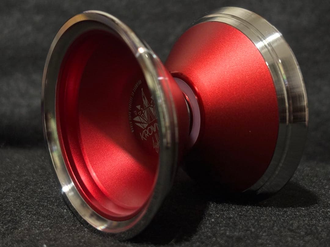 C3yoyodesign Krown.st 7068 RED 美品 廃盤 絶版