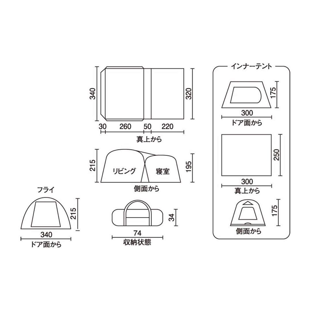 あちゃこ　タフスクリーン2ルームハウスMDX+