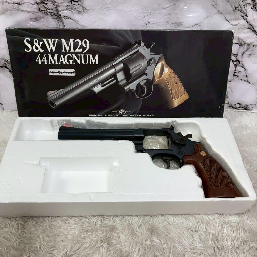 タナカ 6㎜BB Ｓ&W M29 44MAGNUM 6 1/2in HW