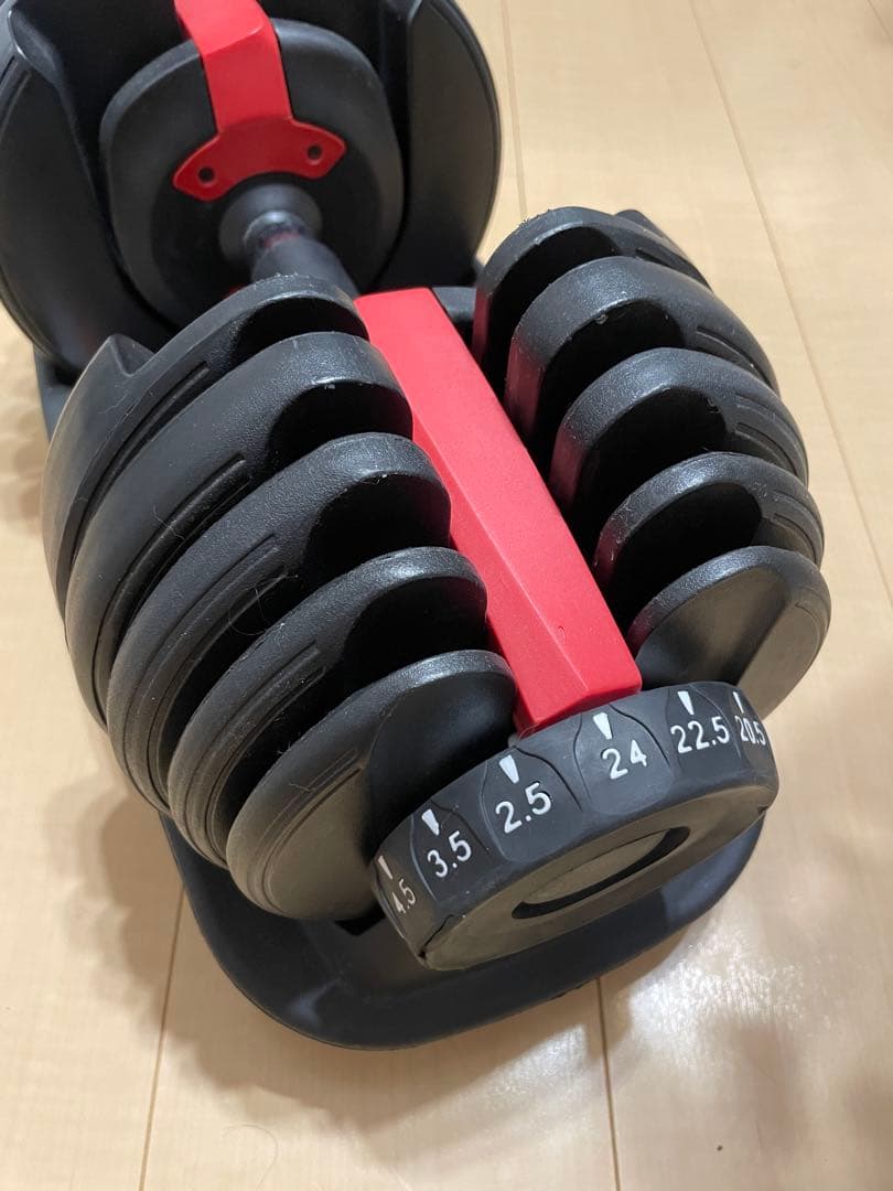 可変式ダンベル 最大24kg×2