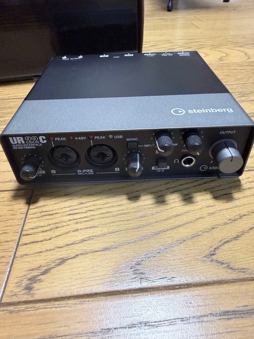 Steinberg UR22C USBオーディオインターフェース
