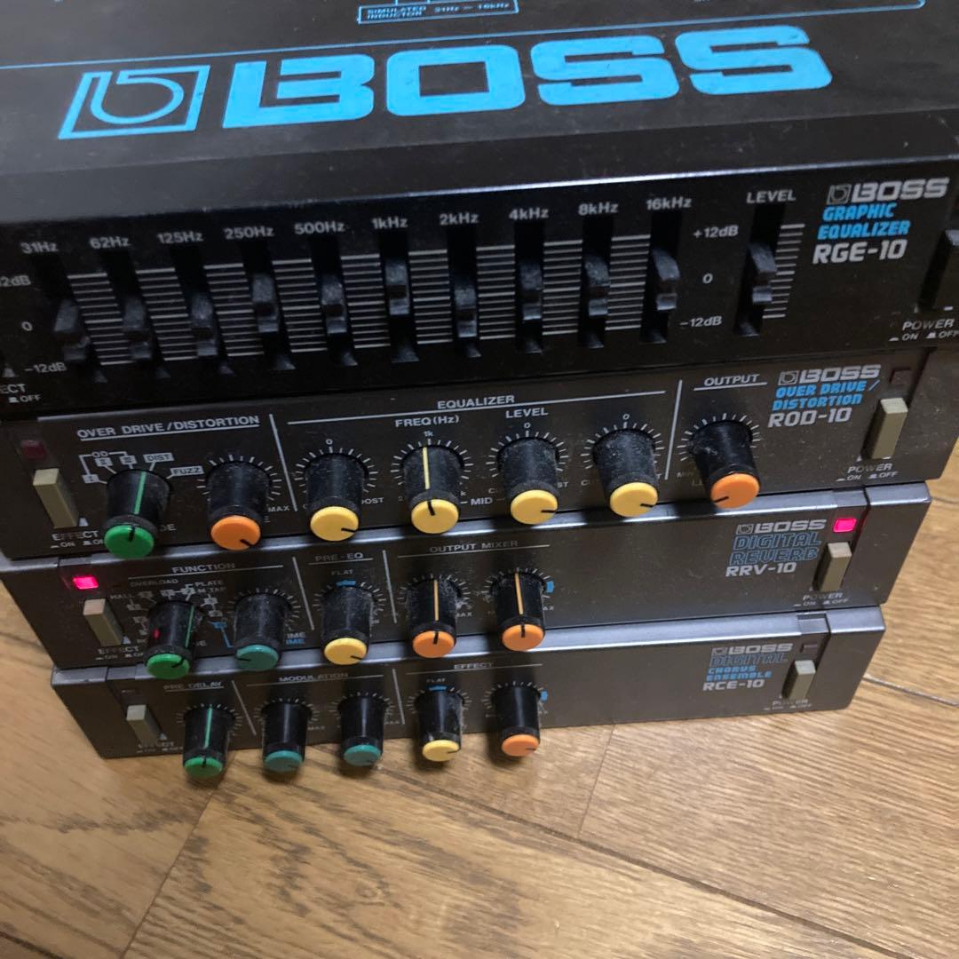 BOSS micro rack series 4つセット　ラックエフェクター