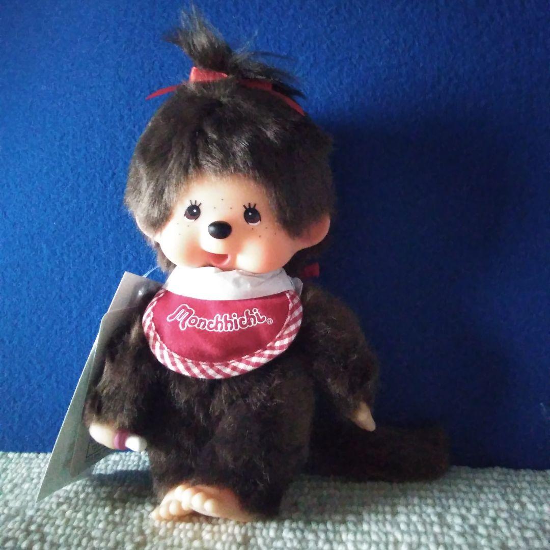 Monchhichi ぬいぐるみ 赤いバンダナ