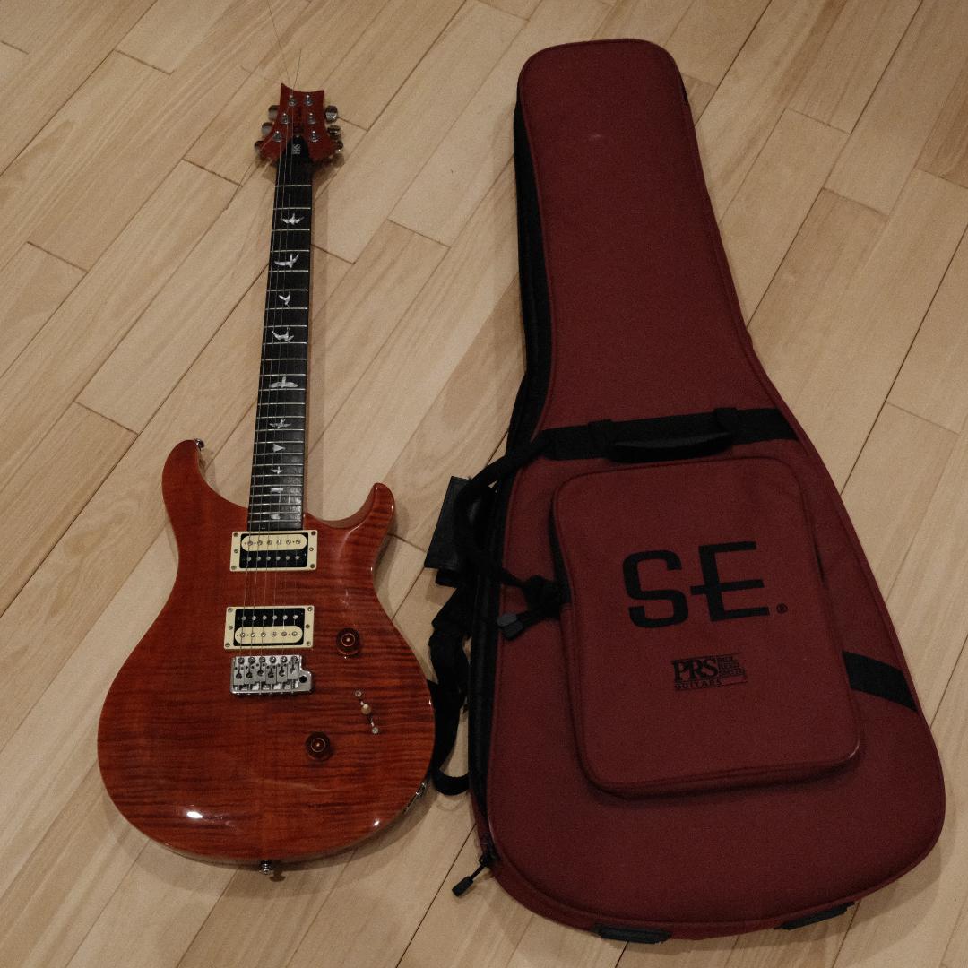 PRS SE custom 24 レキギター 純正バッグ付き