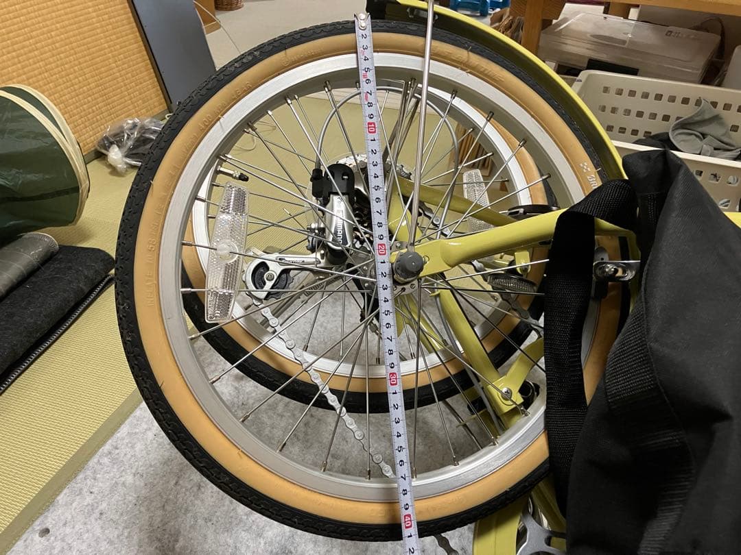 リョウ 新品未使用　折り畳み自転車　持ち歩きカバー付き