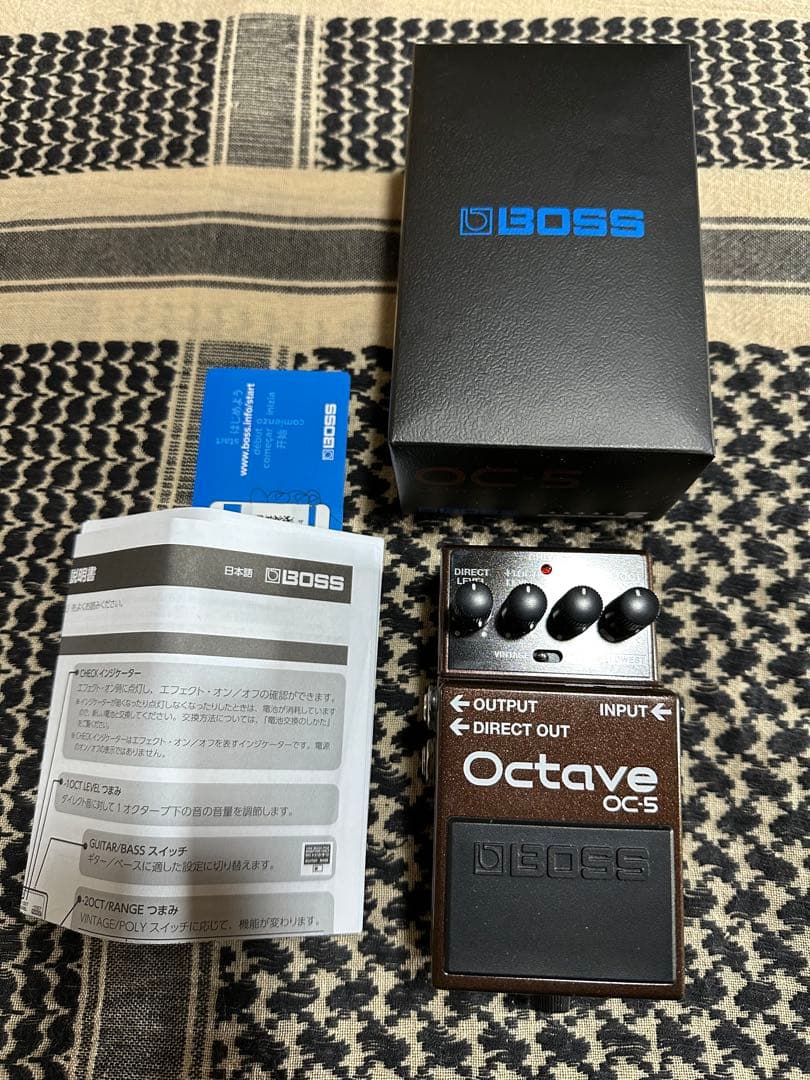 美品 BOSS OC-5 オクターバー Octave