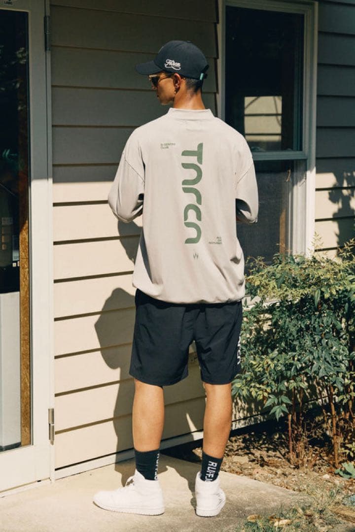 TNRCN HALF-ZIP TEE サイズL ラフロッグ