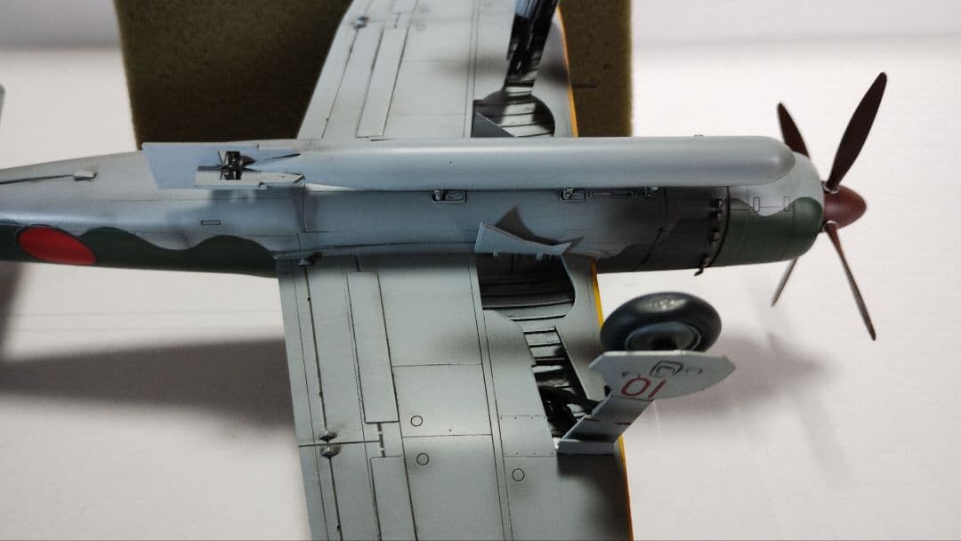 プラモデル完成機　1/48　艦上攻撃機「流星改」