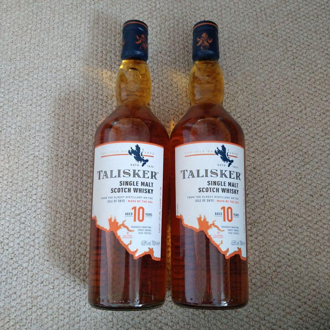 TALISKER タリスカー 10年 シングルモルトウイスキー 2本セット