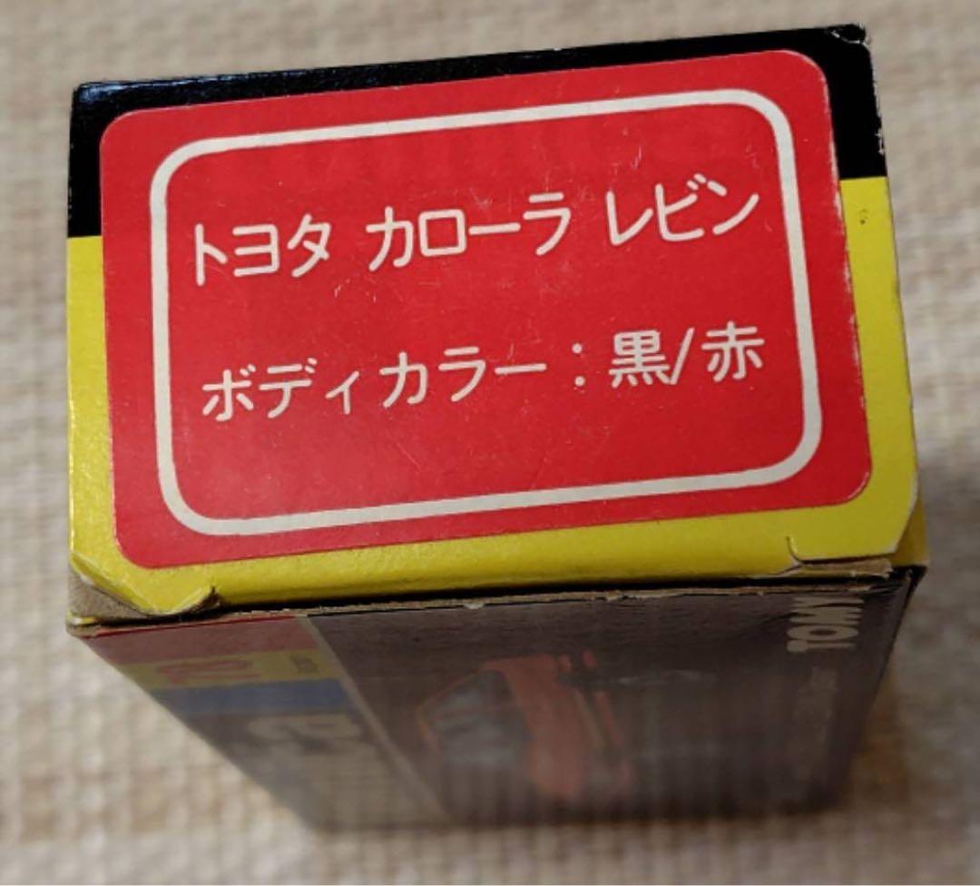 トミカ黒箱78-4 トヨタカローラレビン3ドア グループAフェア