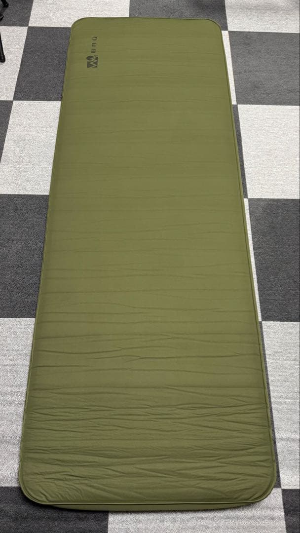 【美品】WAQ RELAXING CAMPMAT インフレーターマット 10cm
