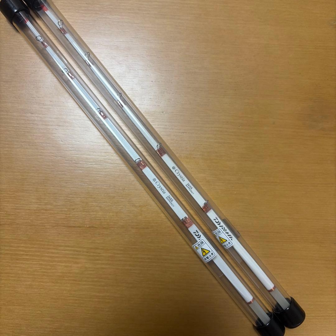 新品 DAIWA Crystia EⅡ ワカサギ釣り電動リール、穂先、PE0.3