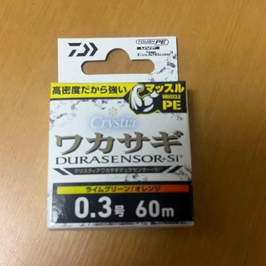 新品 DAIWA Crystia EⅡ ワカサギ釣り電動リール、穂先、PE0.3