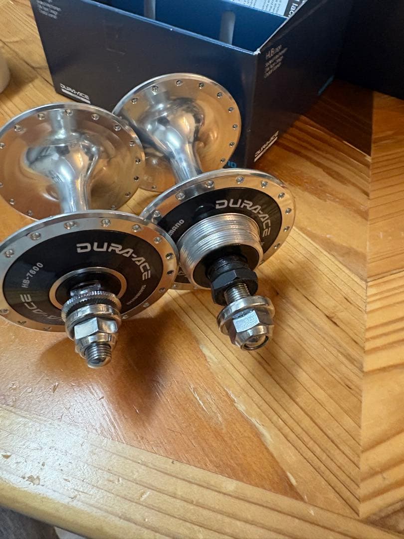 DURA-ACE 競輪用ハブ前後HB-7600 36H100mm/120mm