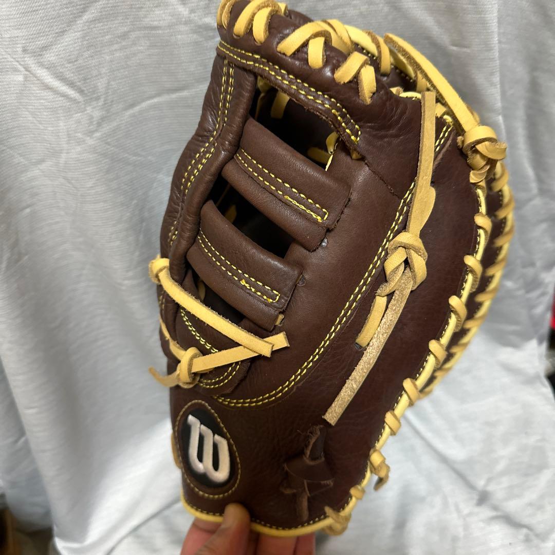 Wilson A800 野球グローブ ブラウン