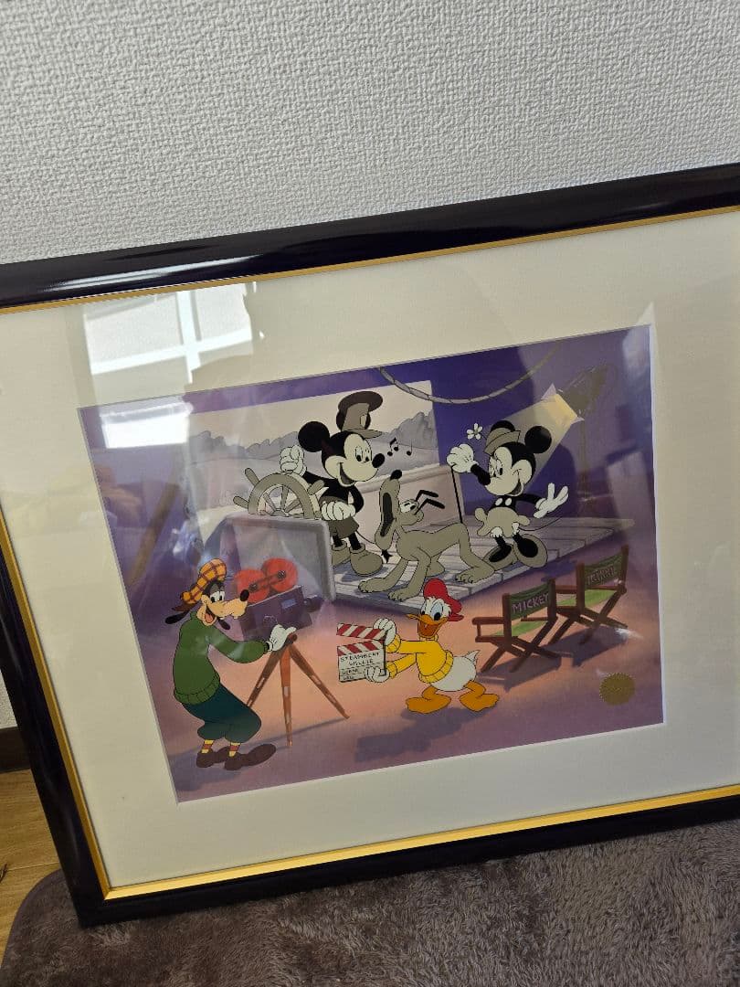 Disney ディズニー セル画 Fab 5 Steamboat Willie