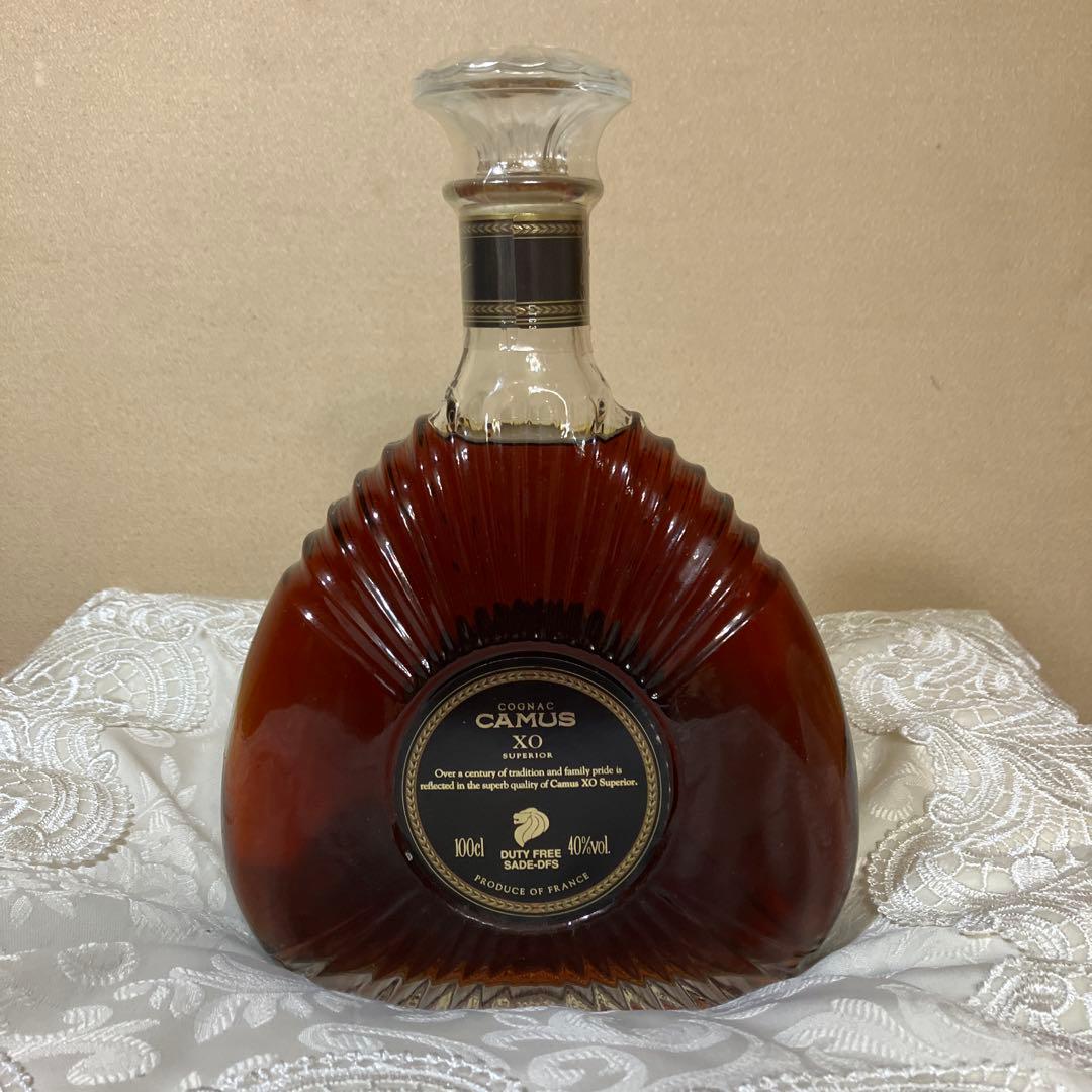 【古酒】CAMUS XO SUPERIOR 1000ml COGNAC 未開栓
