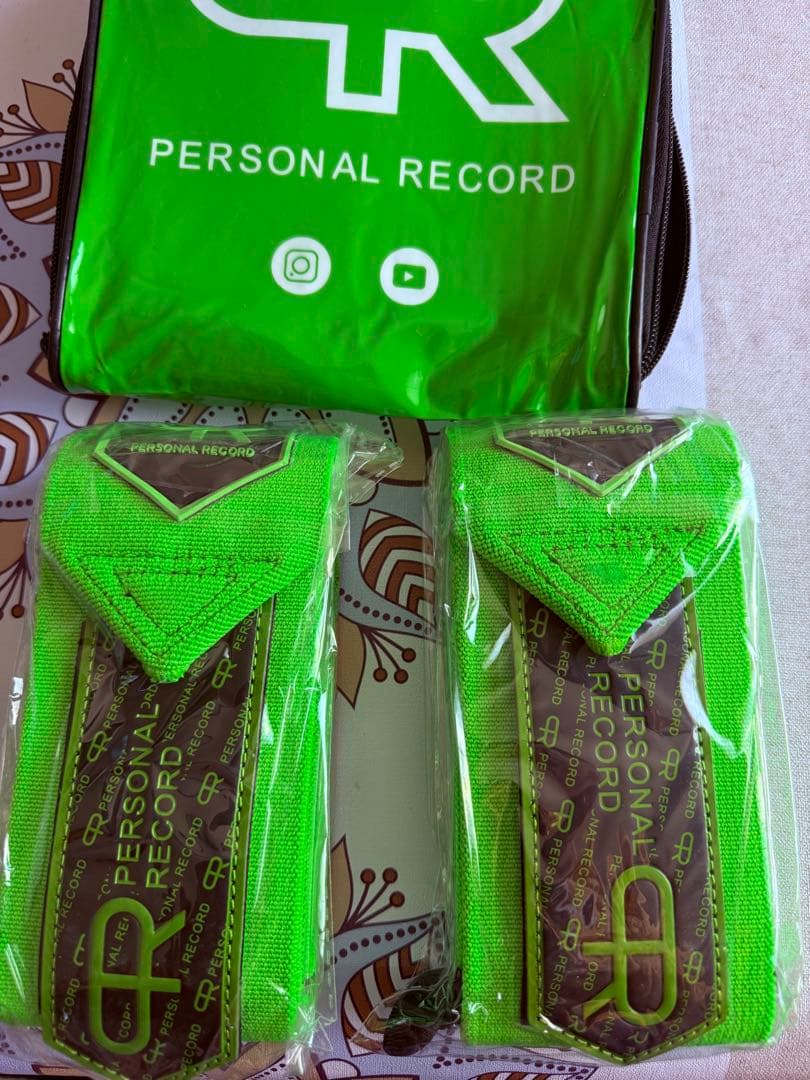 Personal Record エルボーラップ　ネオンカラー　新品未開封